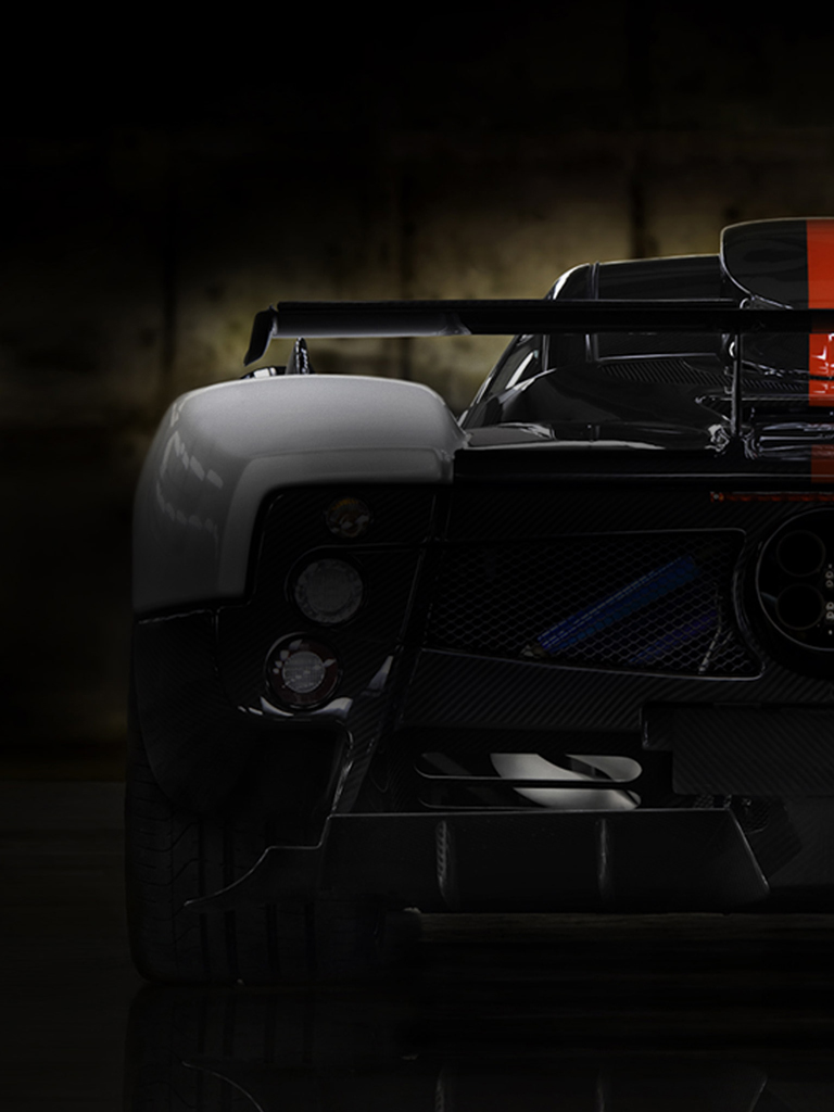 Pagani Zonda Rear